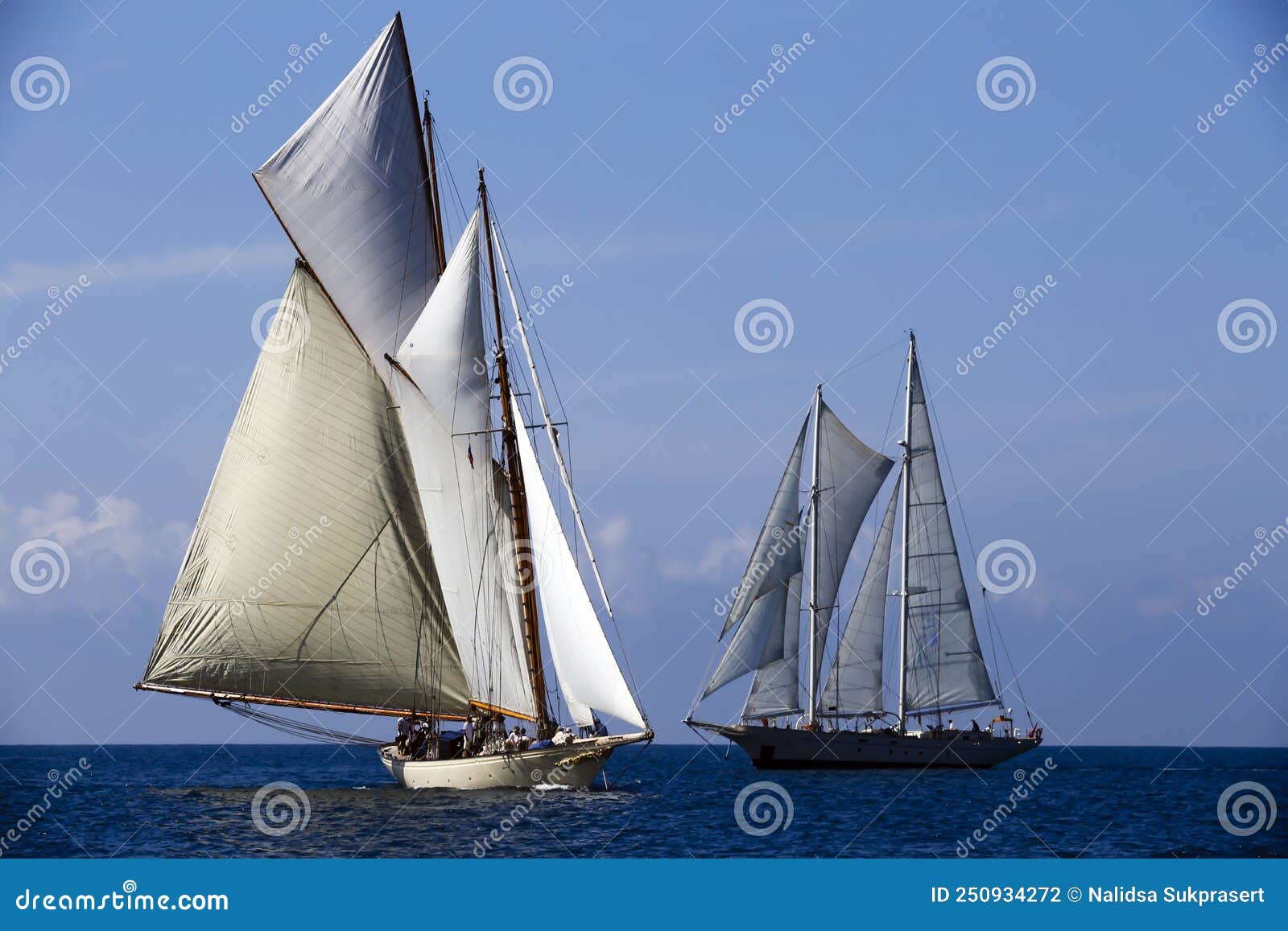 Two Schooners stock photo. Image of investment, copy - 250934272