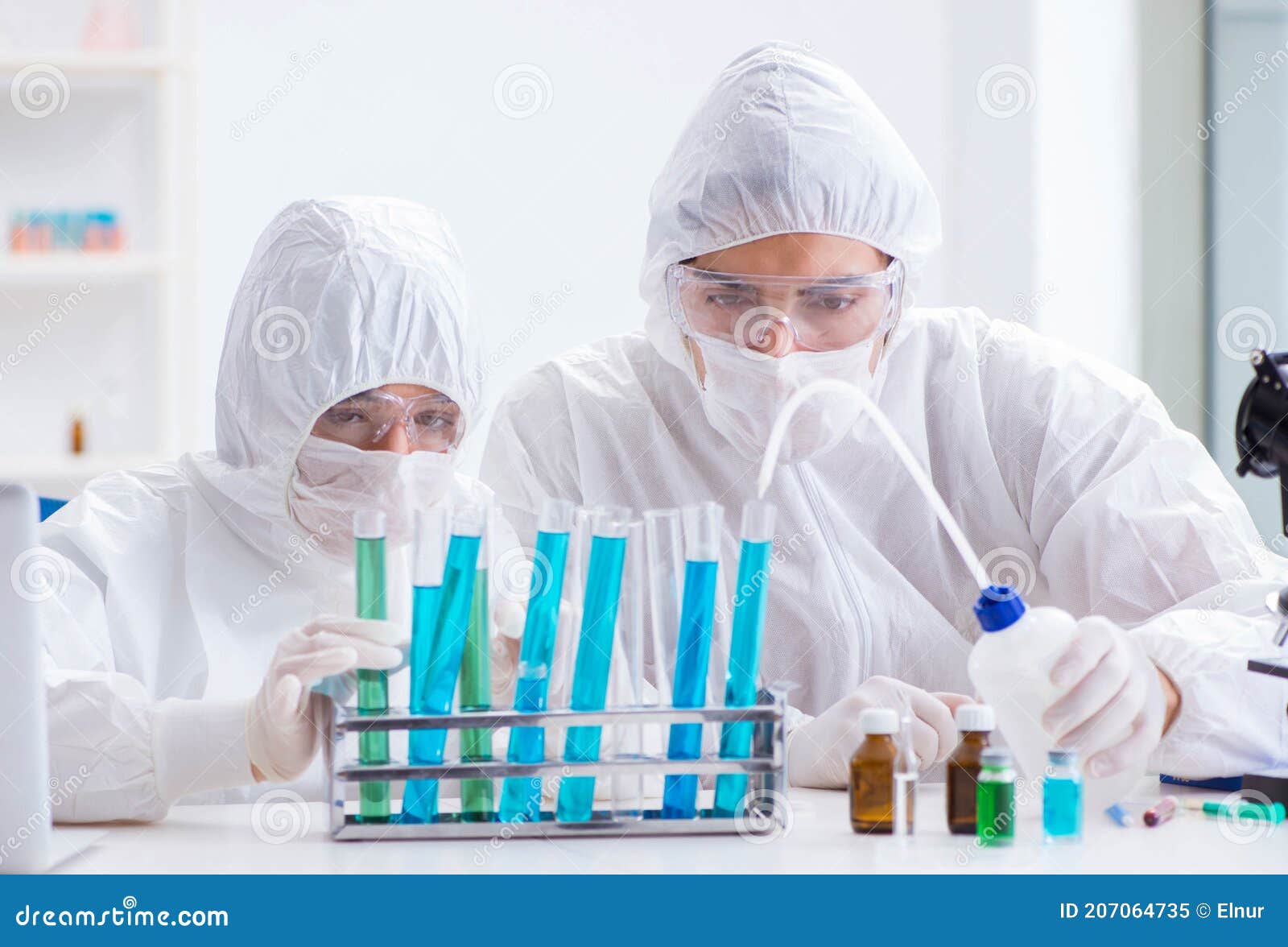 Two Scientists Working in the Chemical Lab Stock Image - Image of ... Two Scientists Working in the Chemical Lab Stock Image - Image of ...