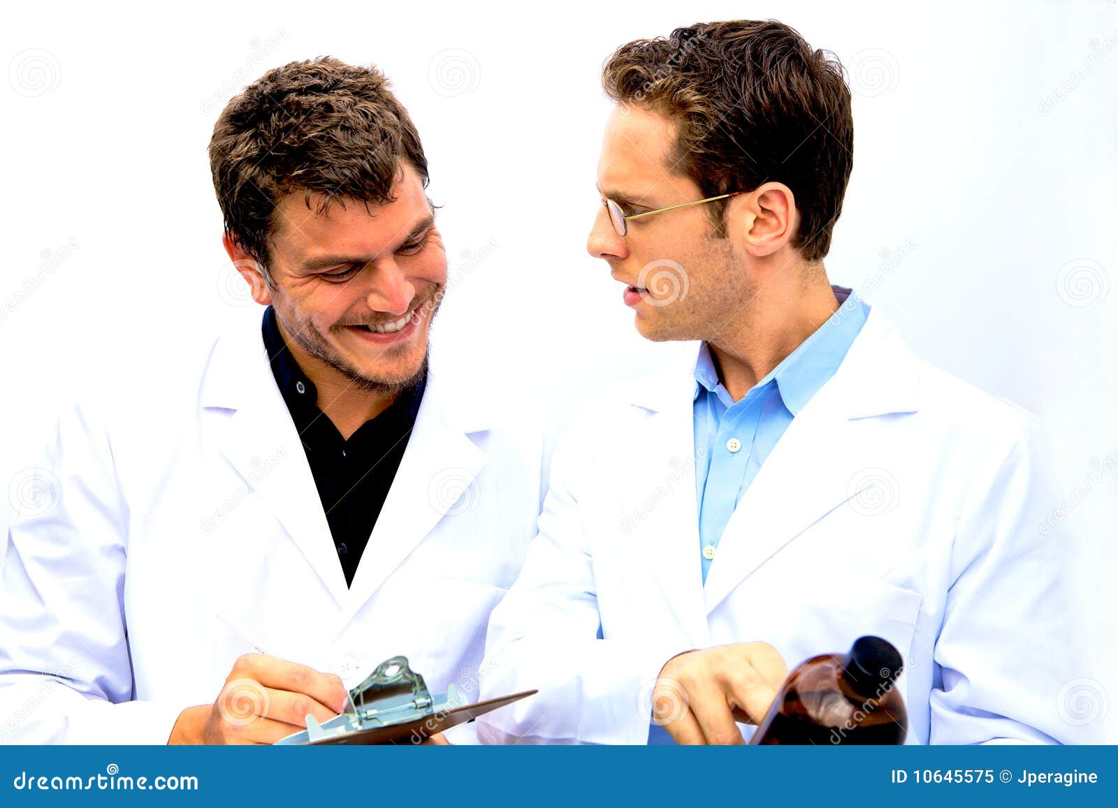 Two Scientists Working Together Stock Image - Image of clinic ... Two Scientists Working Together Stock Image - Image of clinic ...