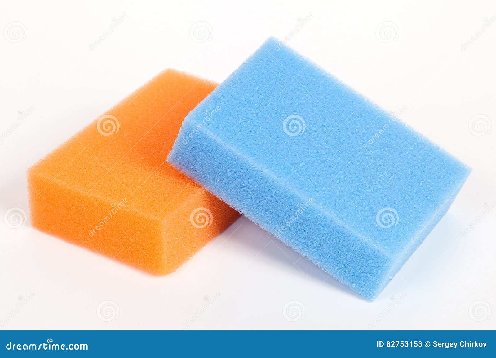 Two scouring sponges stock image. Image of close, background - 82753153