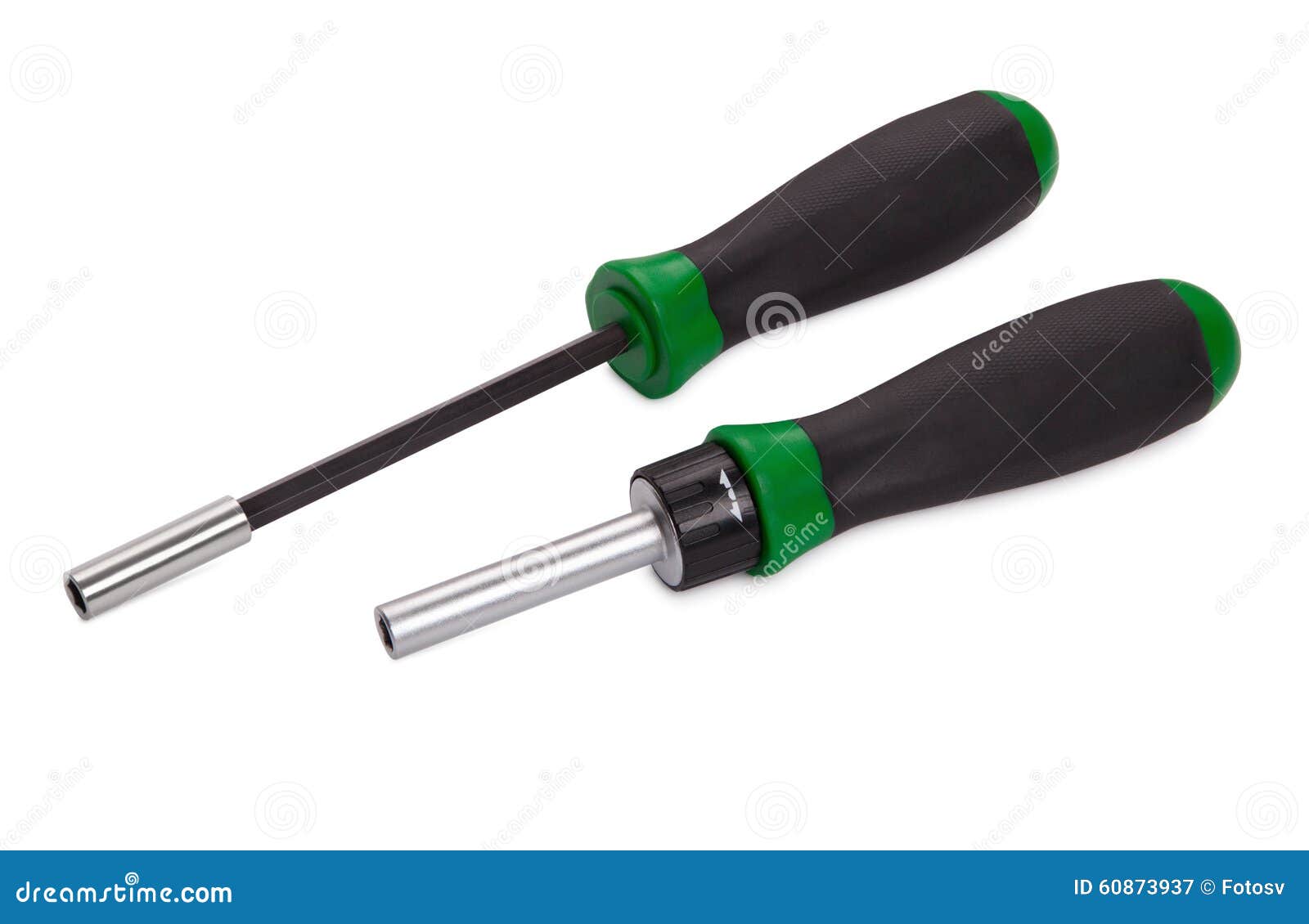 Two screwdrivers stock image. Image of metallic, closeup - 60873937