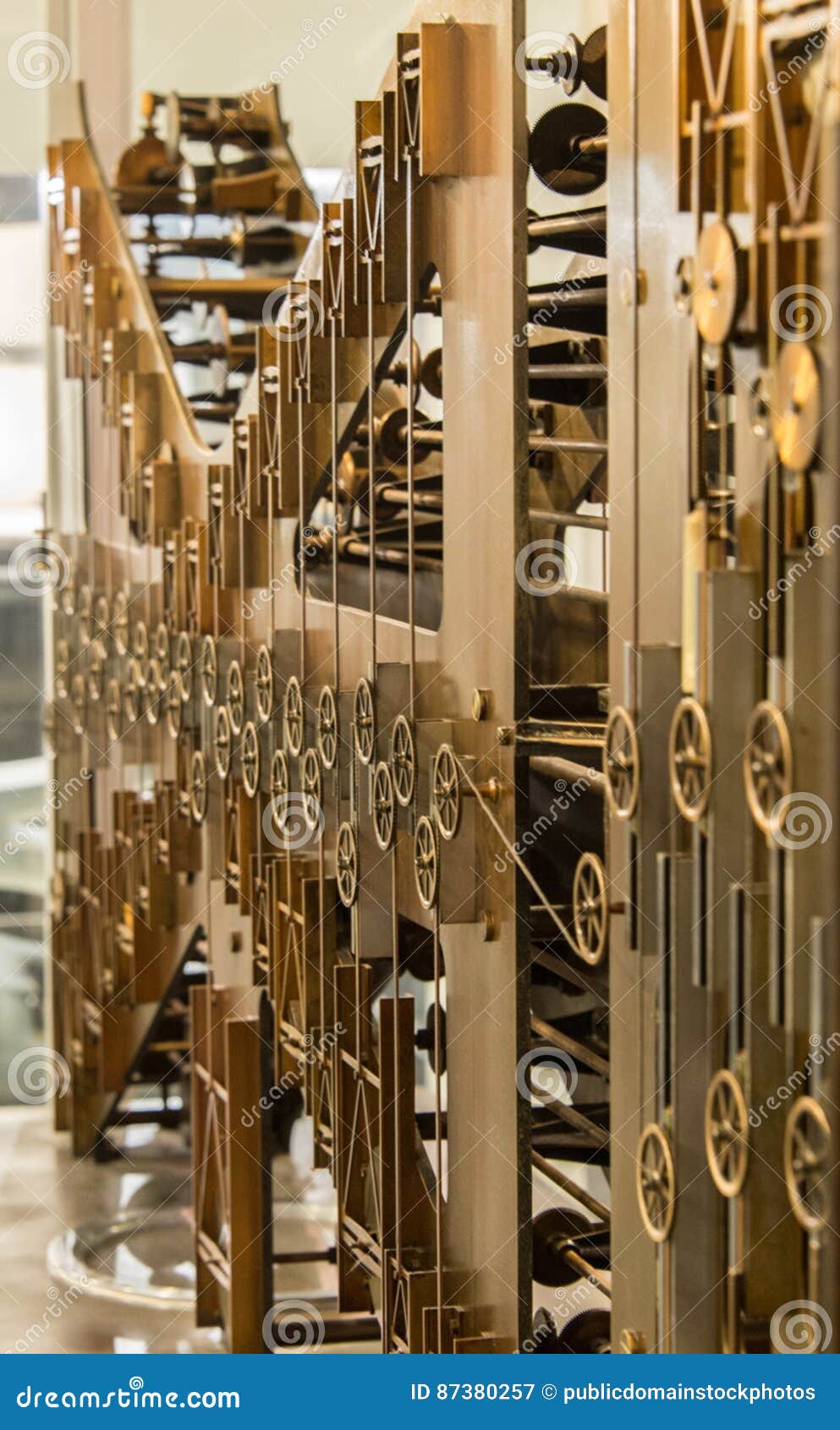 Two Sections Of Tide Predicting Machine No. 2 Picture. Image: 87380257