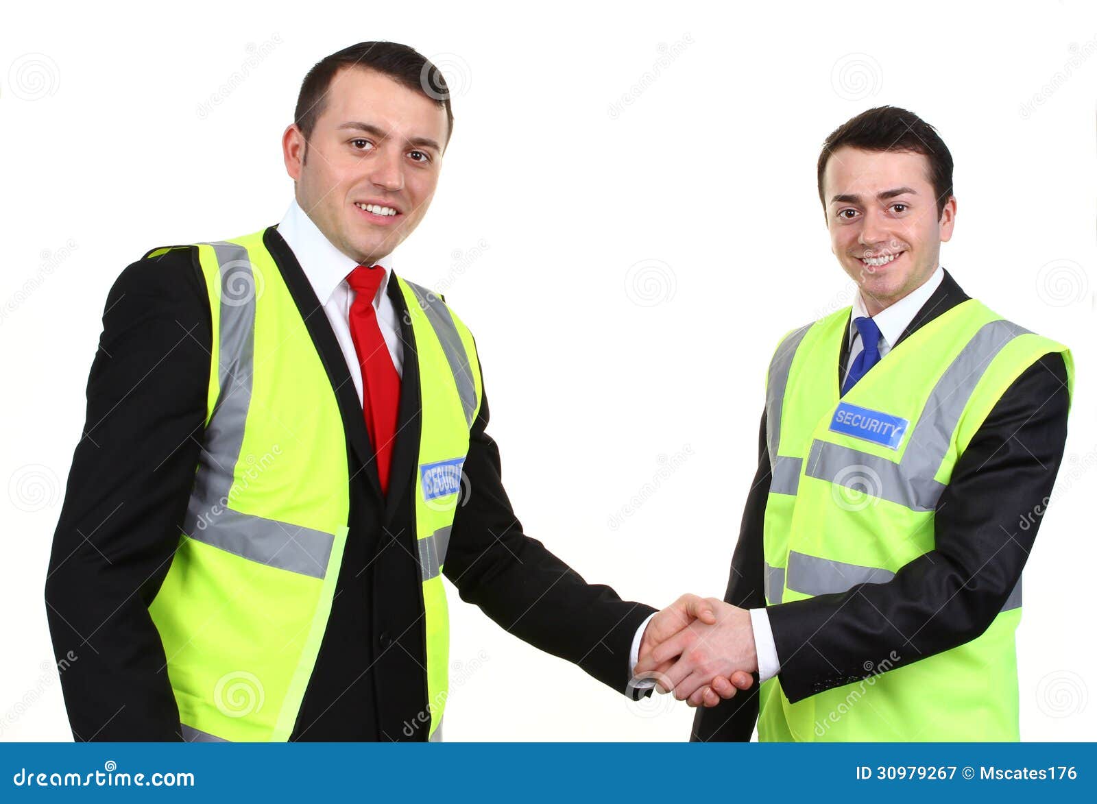 Two security men stock image. Image of greeting, hand - 30979267