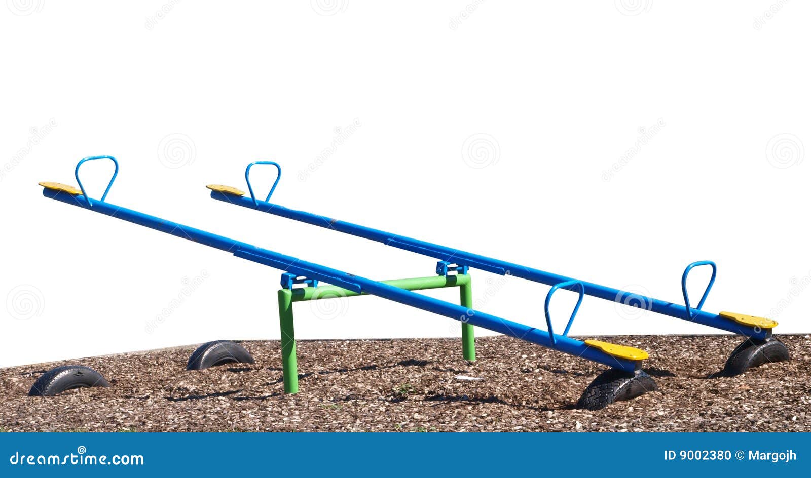 Two See Saws stock photo. Image of outside, balance, colorful - 9002380