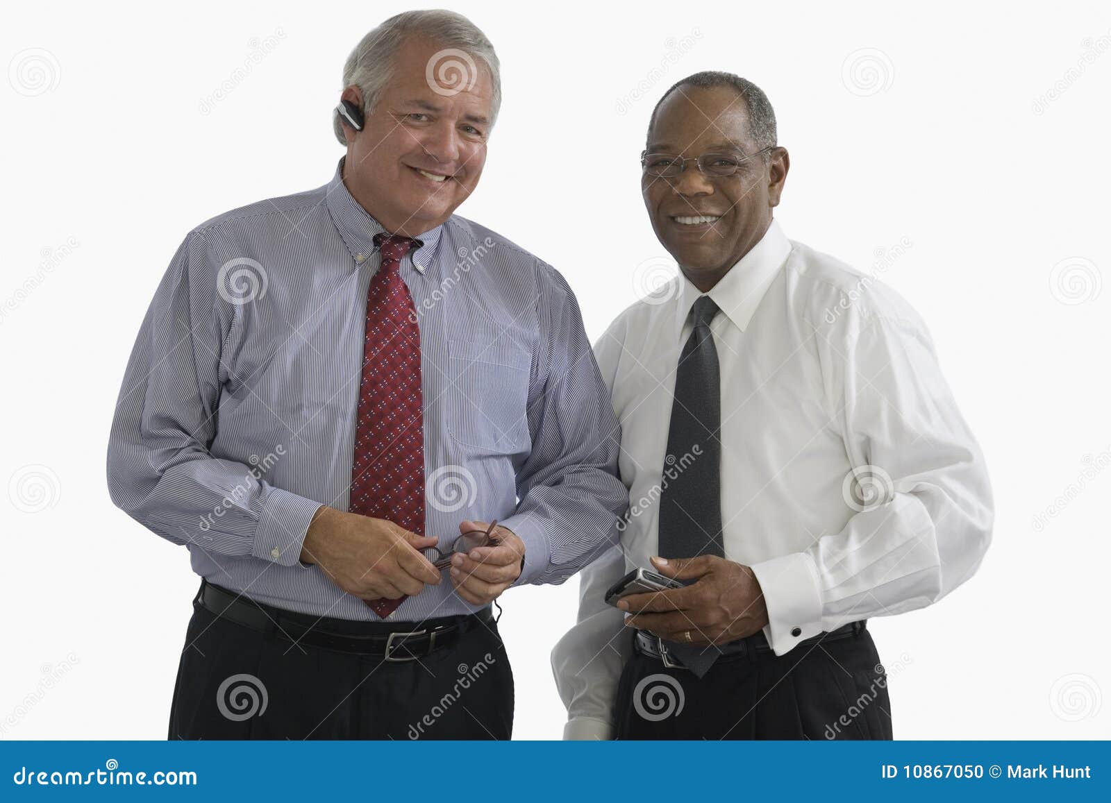 Two senior businessmen stock photo. Image of office, people - 10867050