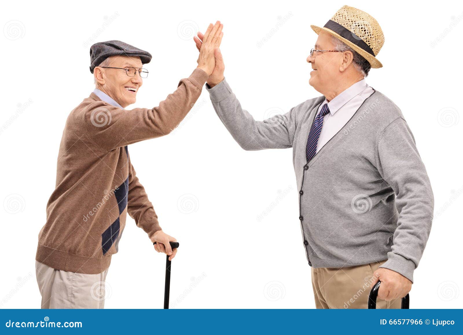 831 Two High Five Isolated Stock Photos - Free & Royalty-Free Stock ...
