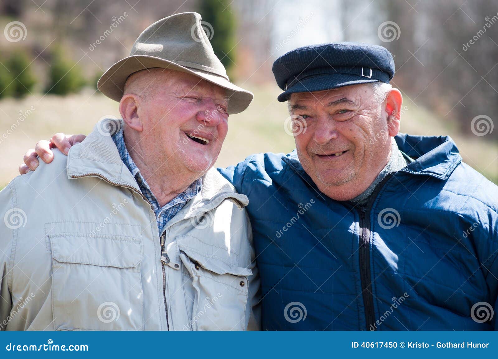 Two senior men stock photo. Image of smiling, friend - 40617450