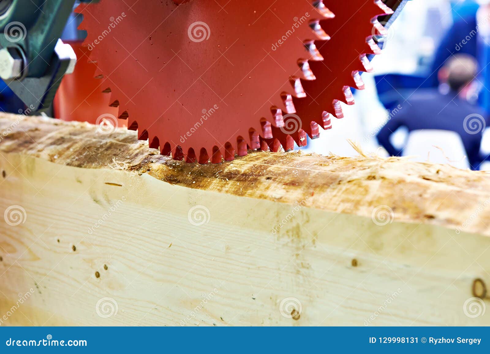 Two shaft logging machine stock image. Image of metal - 129998131