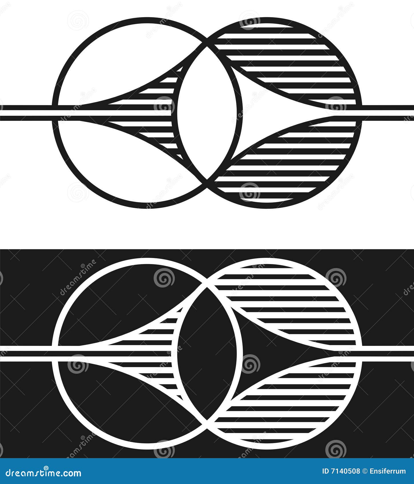 Merging Into The Other By Two AI Entities Approaching Each Other With ...