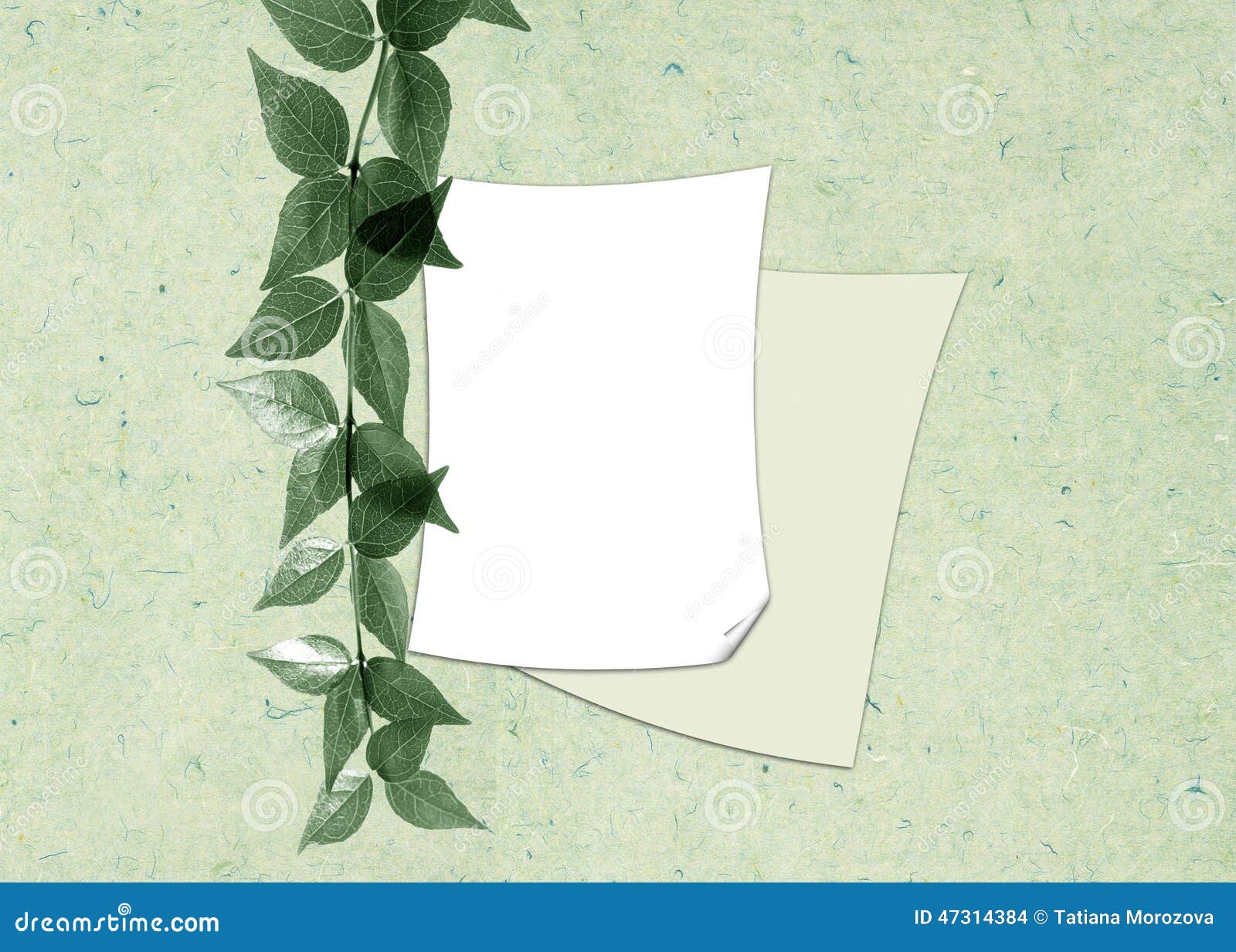 Two sheets of a paper stock illustration. Illustration of scroll - 47314384