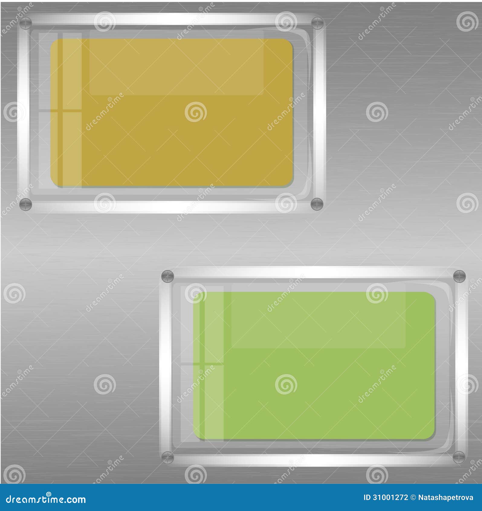Two Sheets of Paper after Glass Stock Vector - Illustration of message ...