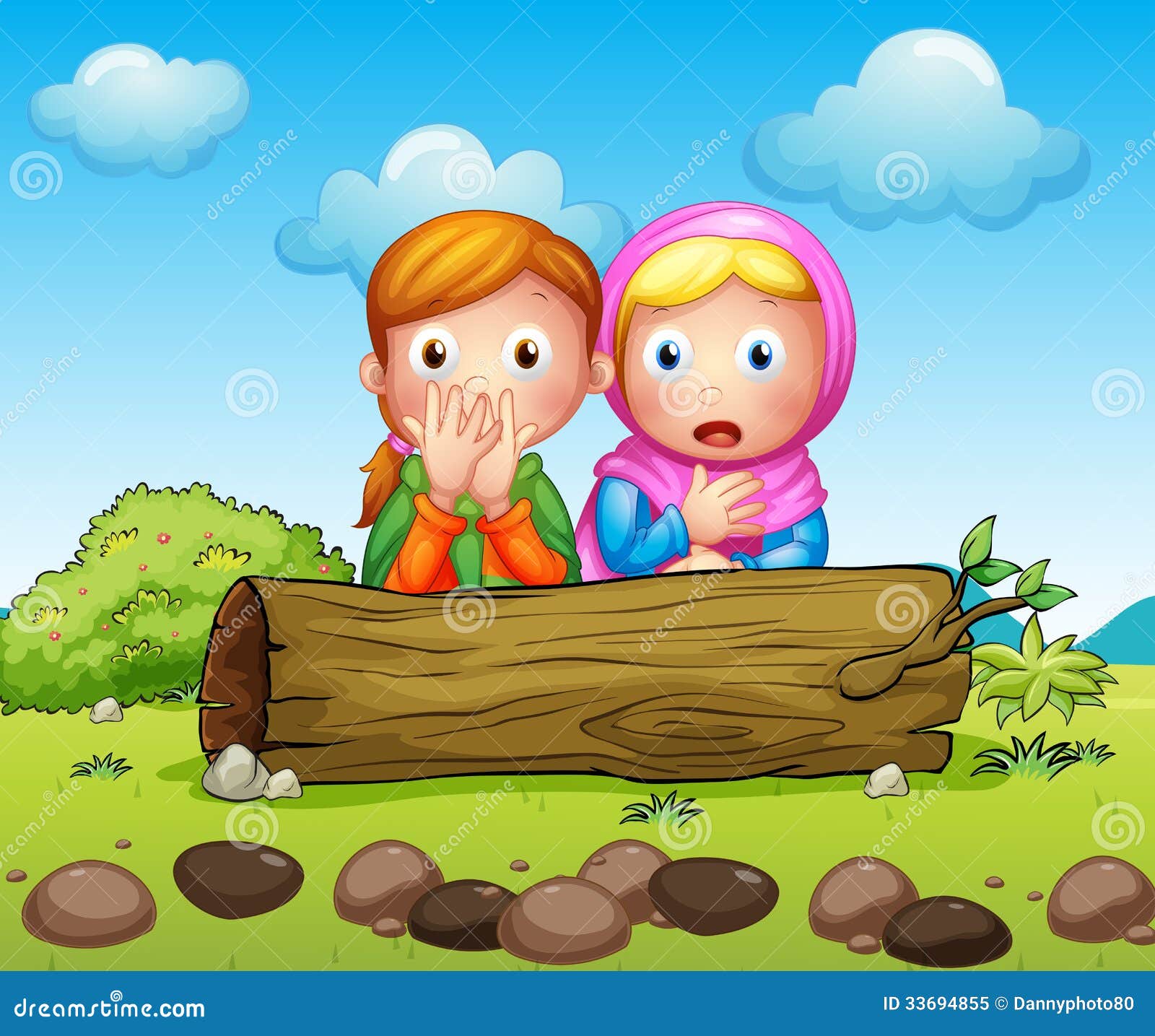 Shocked Man Shocking And Pointing At Shark In Ocean Cartoon Vector ...