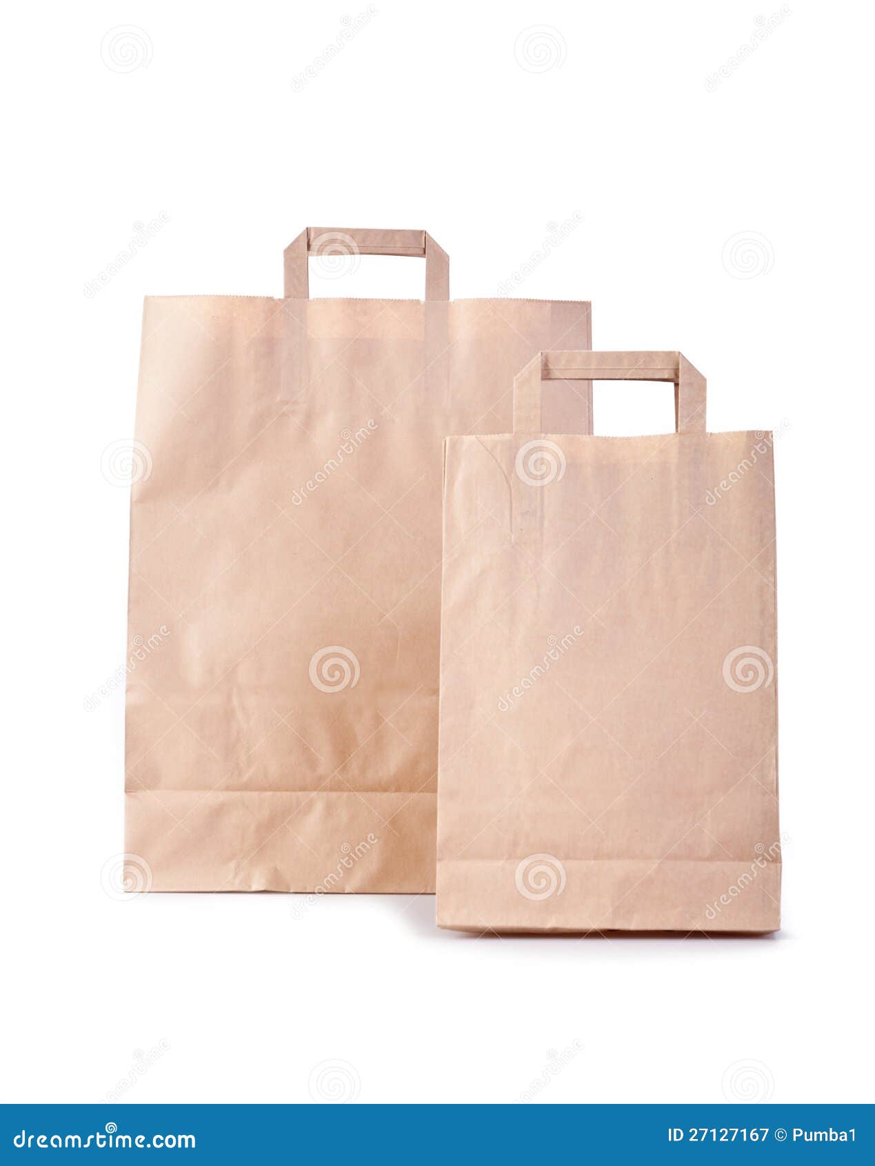 Two shopping bag on white stock image. Image of marketing - 27127167