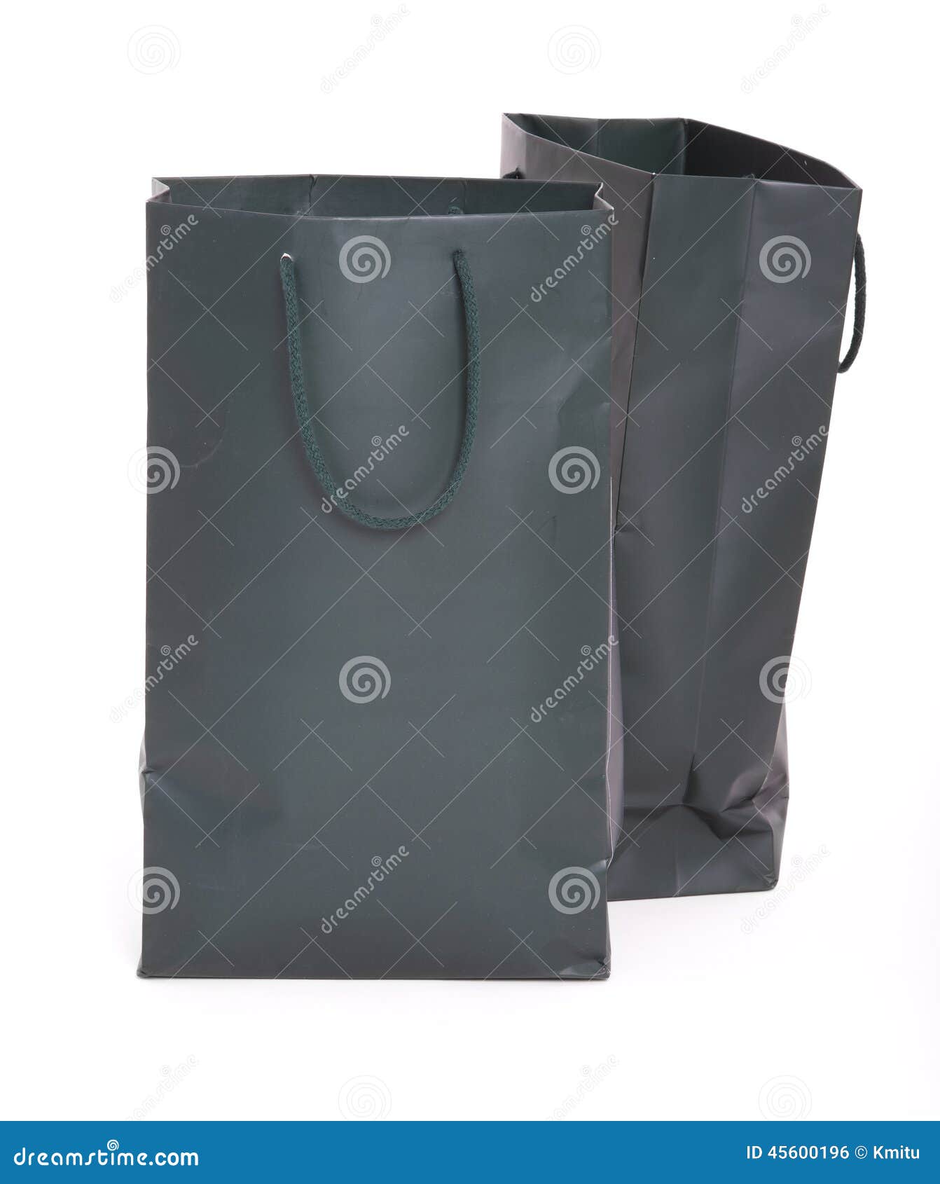 Two shopping bags stock photo. Image of business, merchandise - 45600196