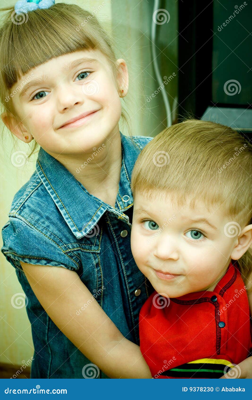 Two siblings stock photo. Image of couple, child, happy - 9378230