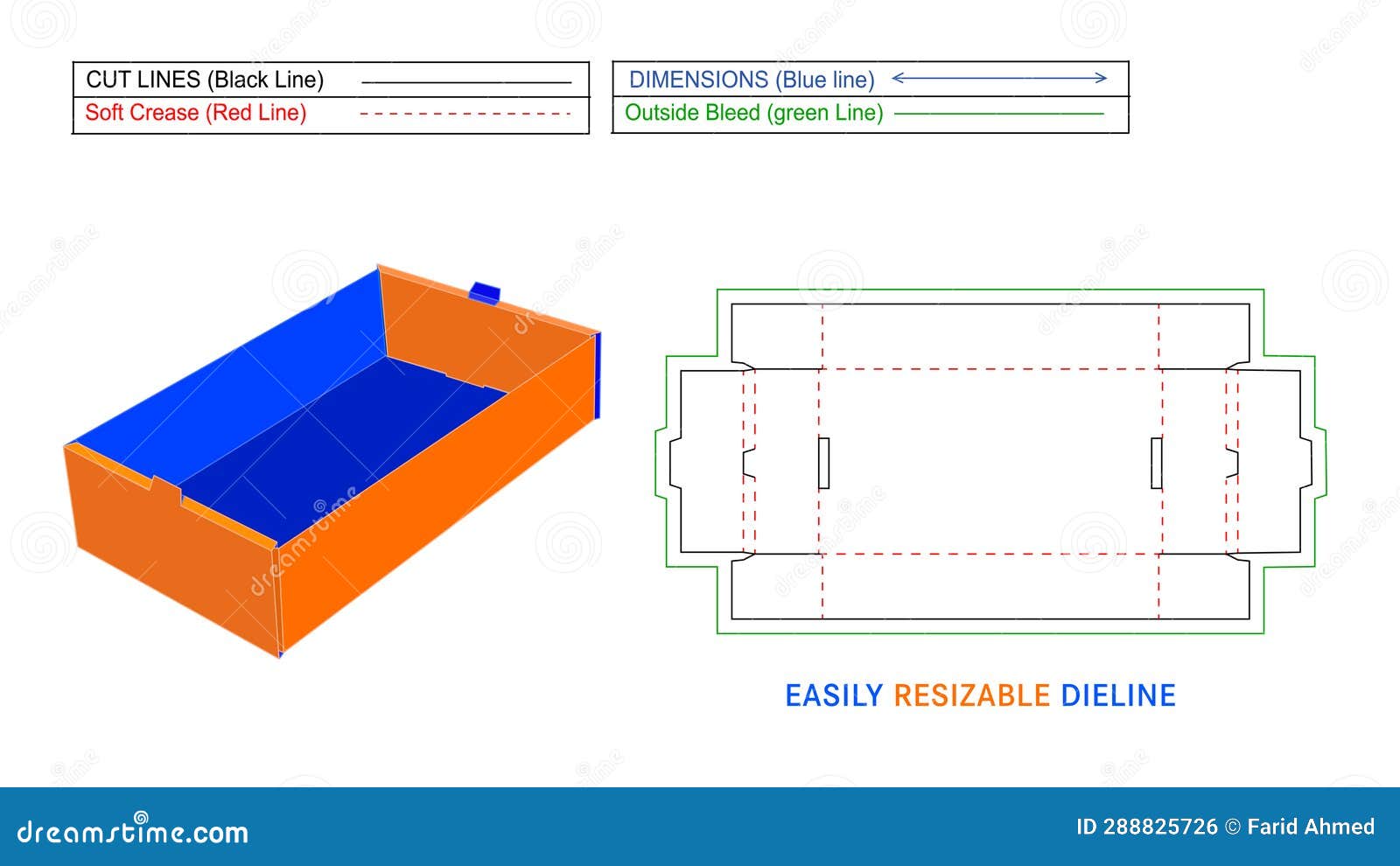 Two Side Double Walls and Side Lock Tray Box and Cardboard Custom Box ...