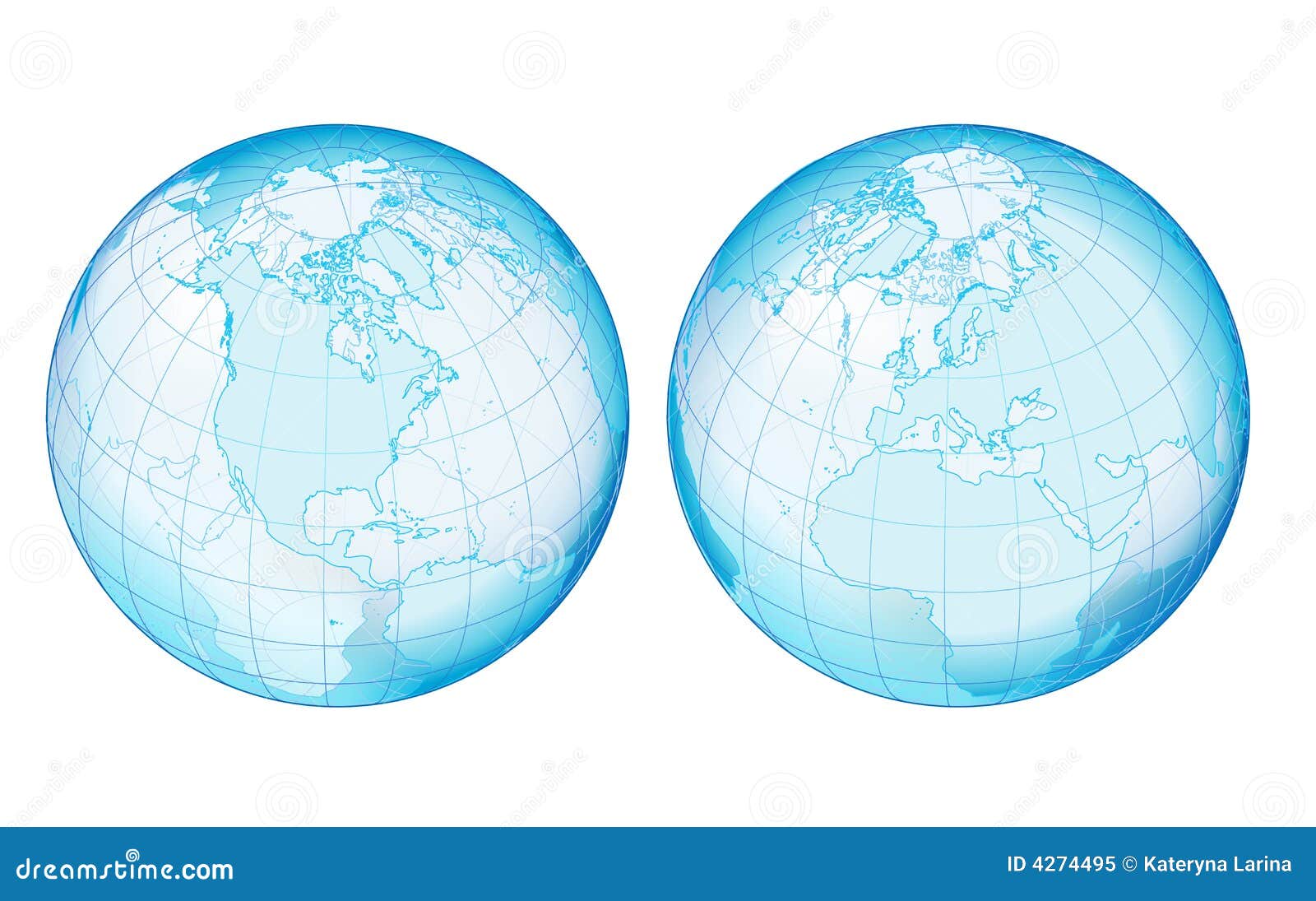 Two Side Transparency Globe Stock Vector - Illustration of circle ...