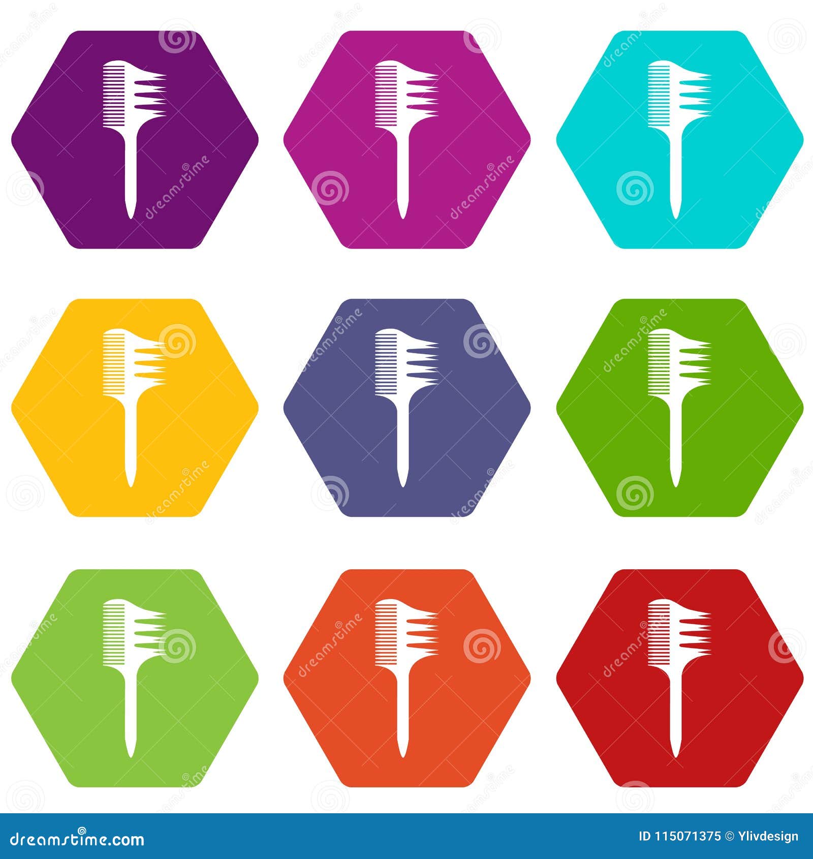 Two Sided Icons And Stickers Of The Farm Animals Bull, Donkey And Sheep ...