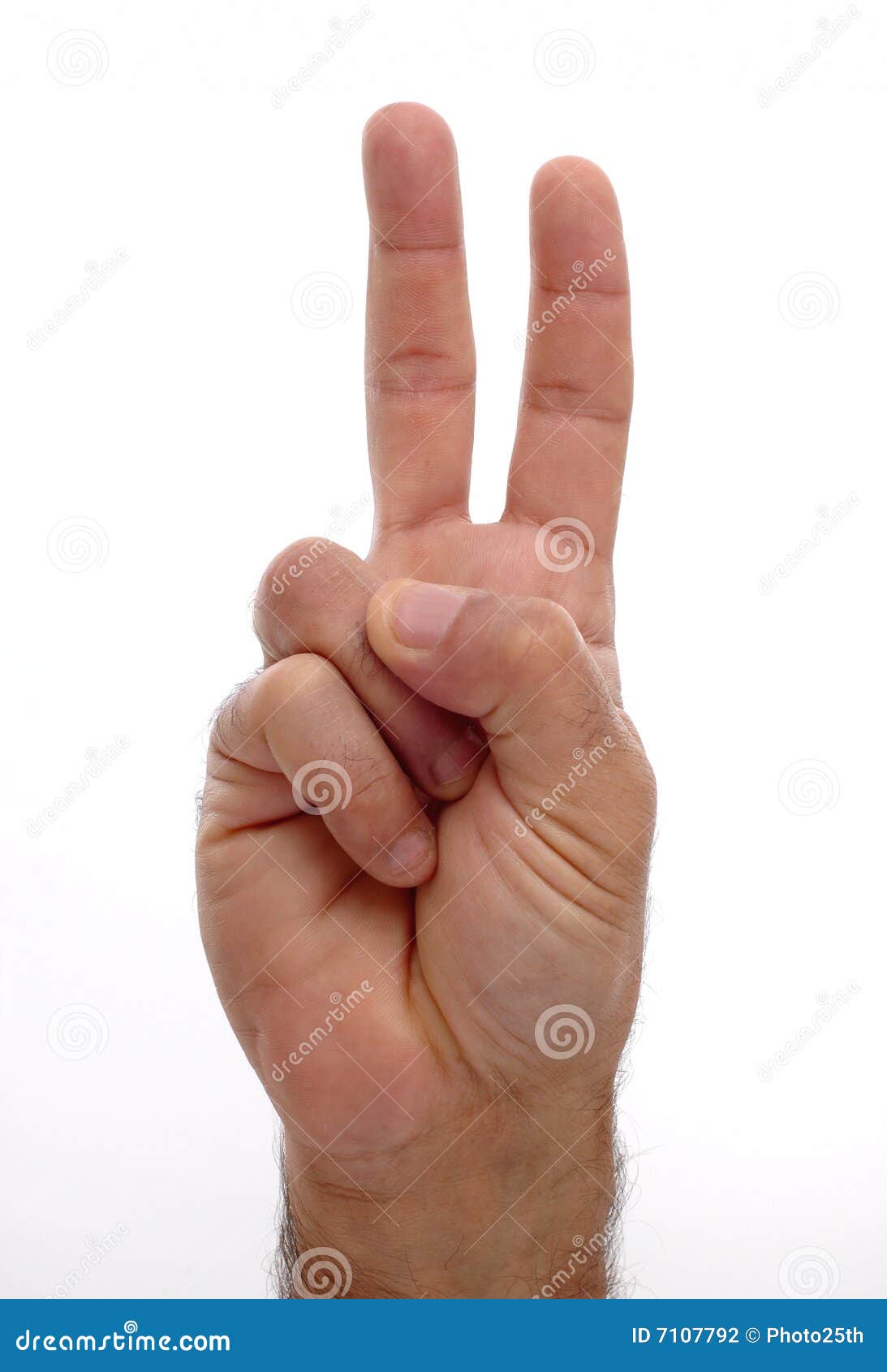 Two sign stock photo. Image of hand, business, signal - 7107792