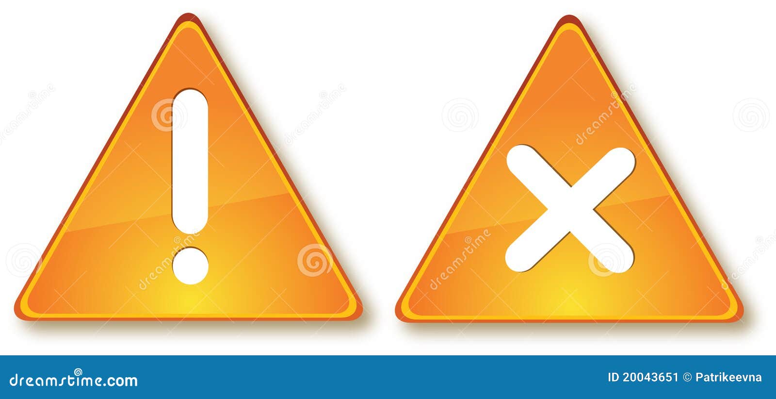 Two signs stock vector. Illustration of white, object - 20043651