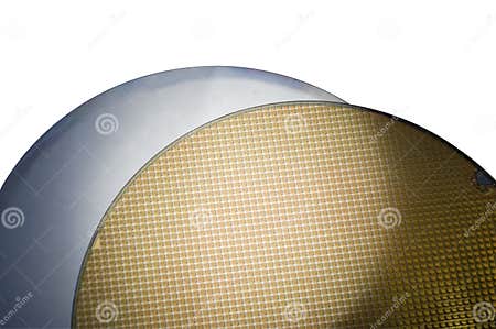 Two SIM Wafers stock photo. Image of clean, energy, matter - 15584796