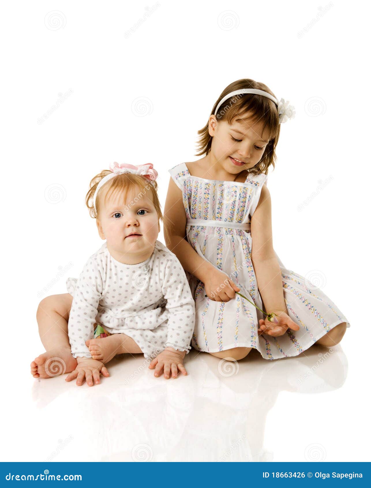 Two Sisters stock photo. Image of holding, love, offspring - 18663426