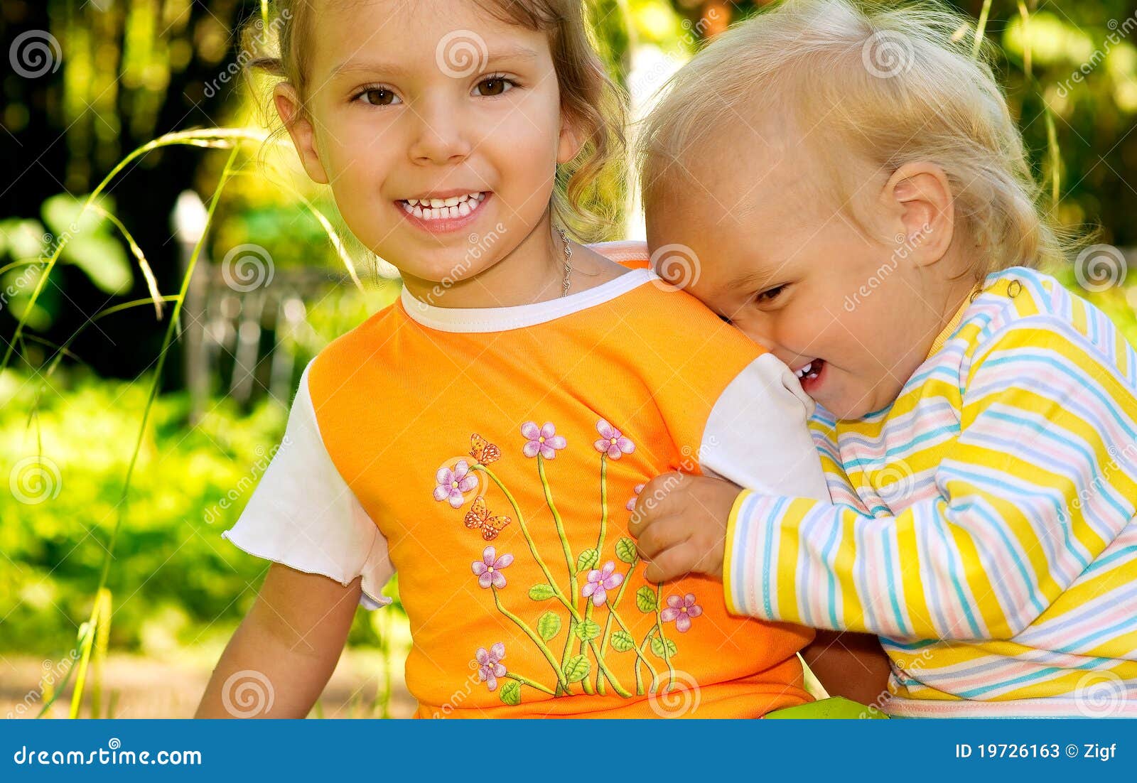 Two sisters stock image. Image of daughter, laughs, human - 19726163