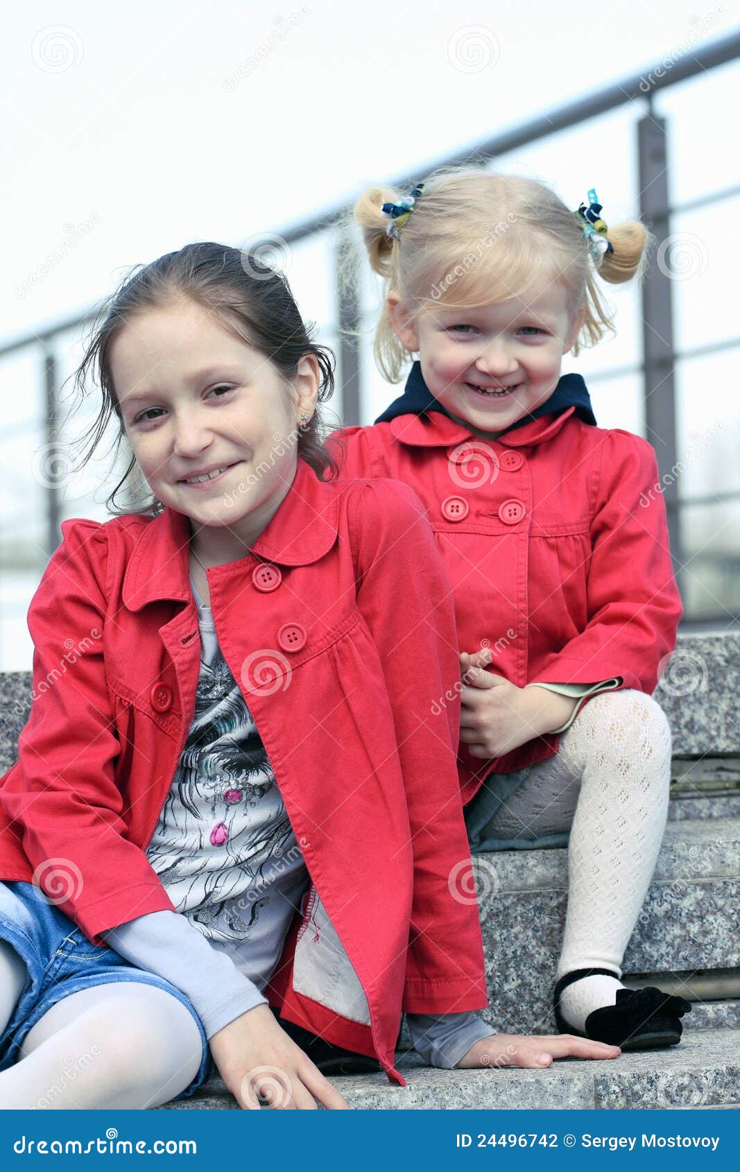 Two sisters stock photo. Image of head, close, love, looking - 24496742