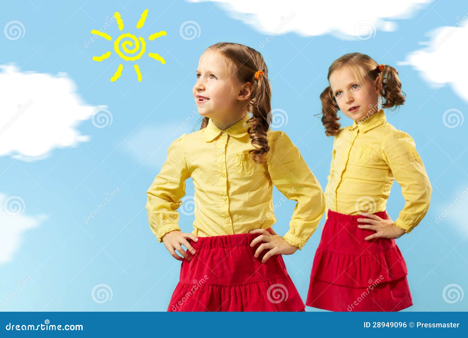 Two sisters stock photo. Image of lifestyle, outdoors - 28949096