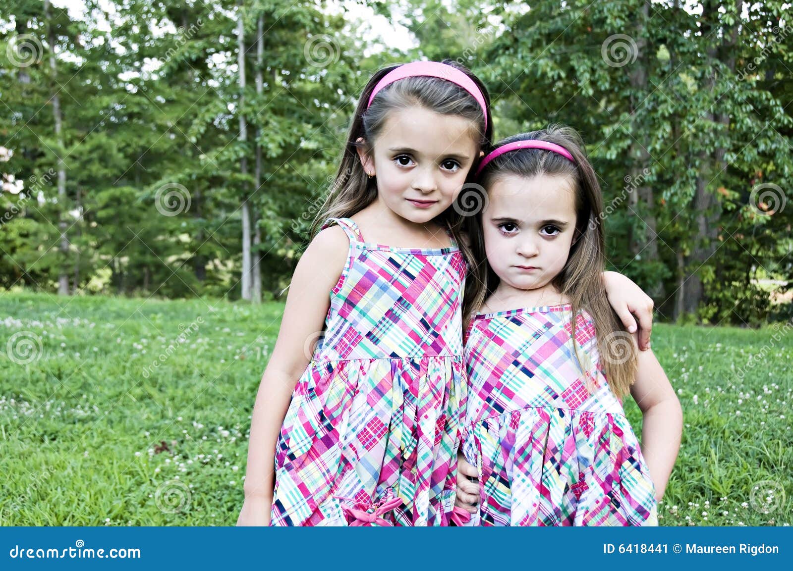 Two Sisters stock image. Image of girls, lovely, appealing - 6418441