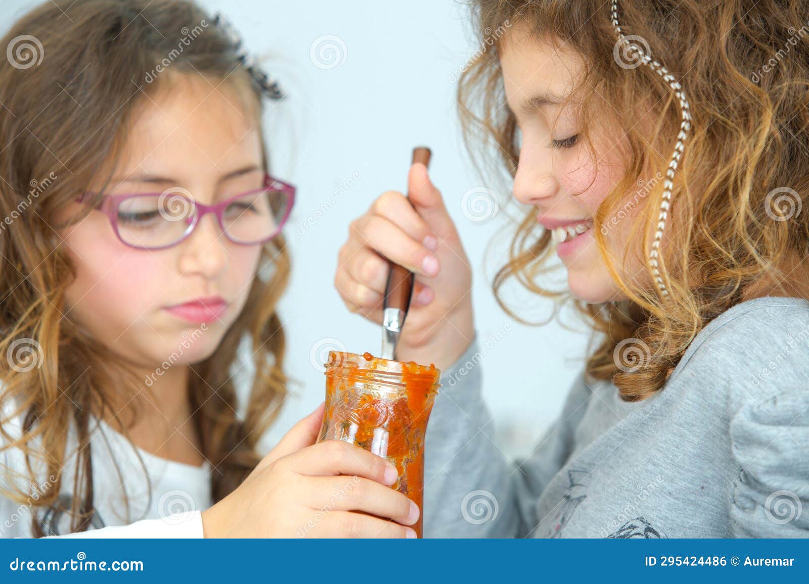 Two Sisters Cooking Together Stock Photo - Image of dinner, cooking ...