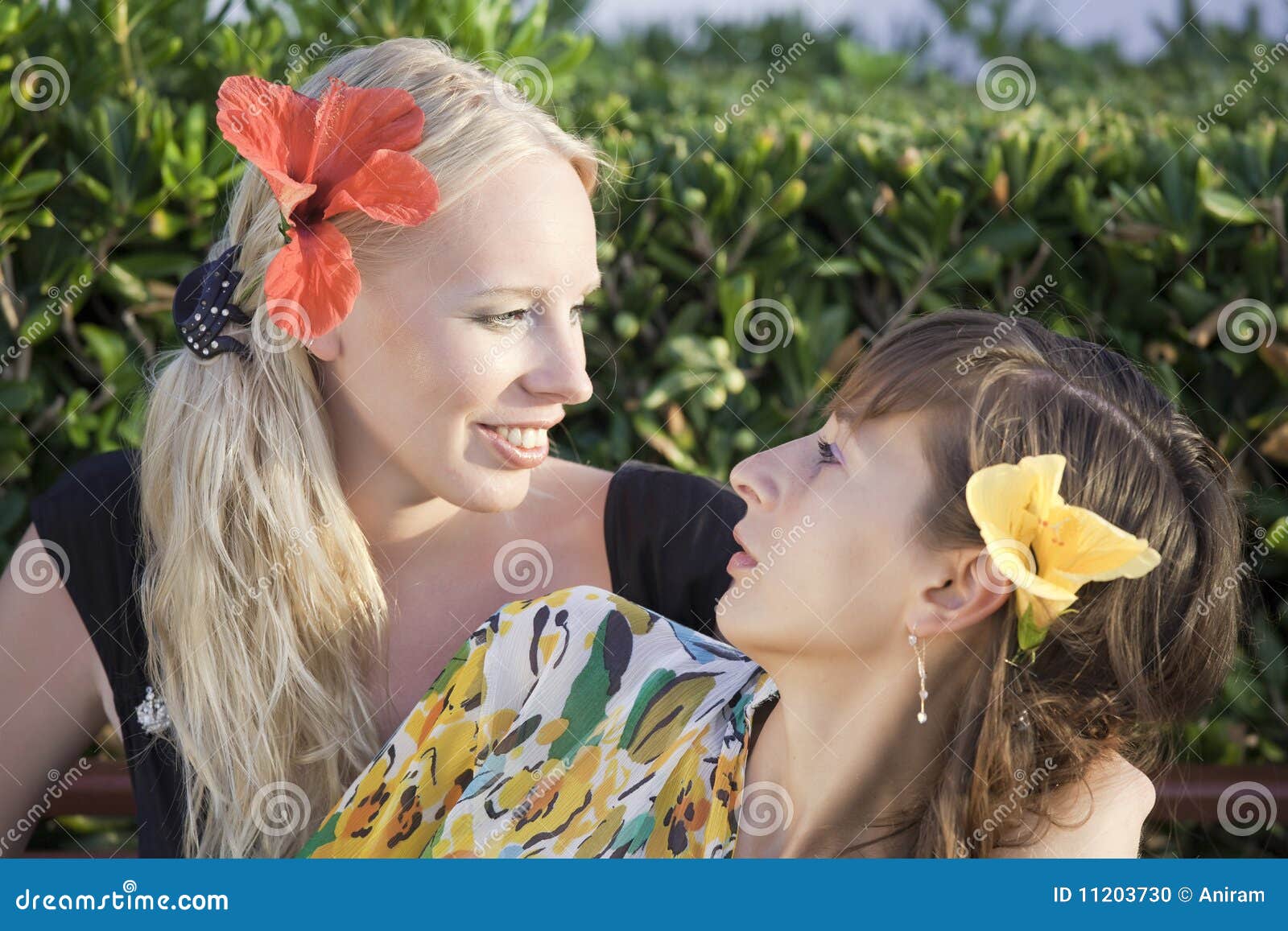 Two sisters outdoor stock photo. Image of vacation, sisters - 11203730