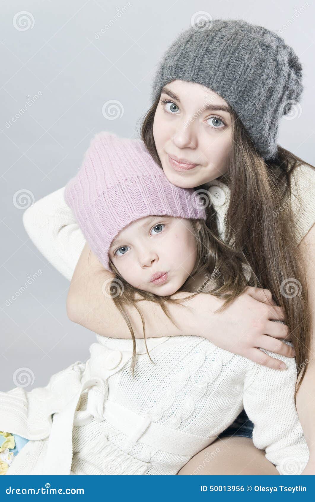Two sisters. stock photo. Image of custody, children - 50013956