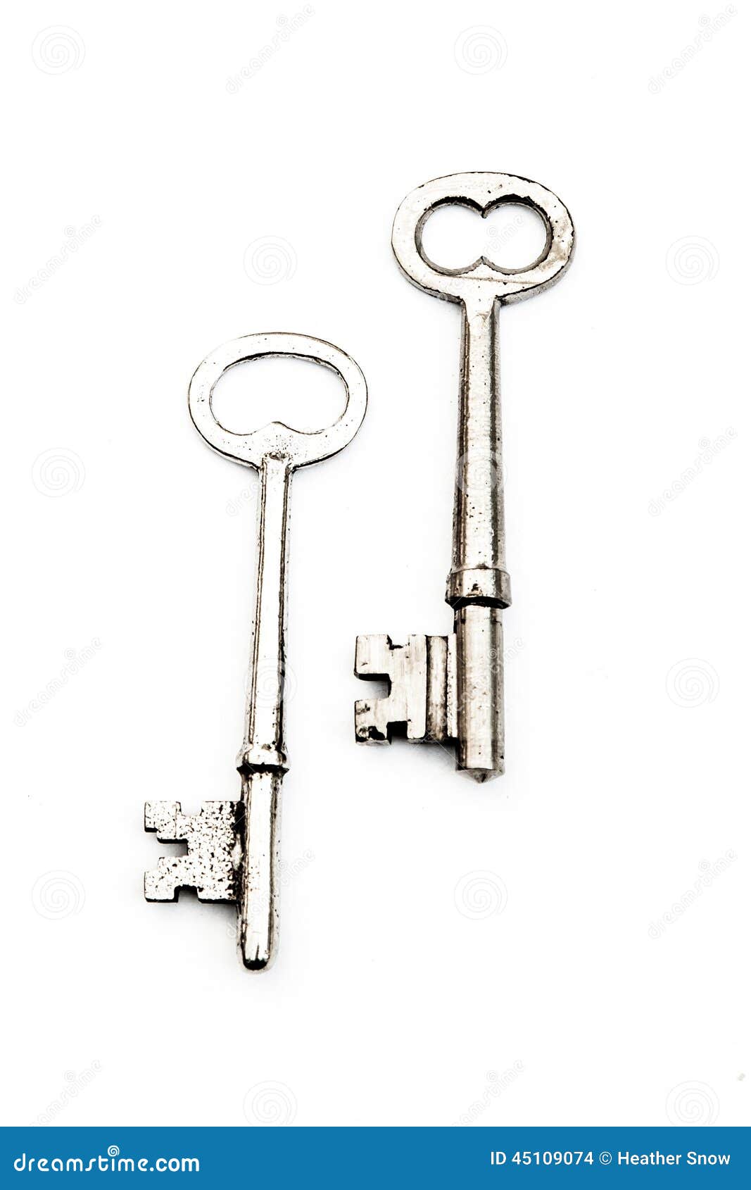 Two Skeleton Keys stock photo. Image of house, safe, aged - 45109074