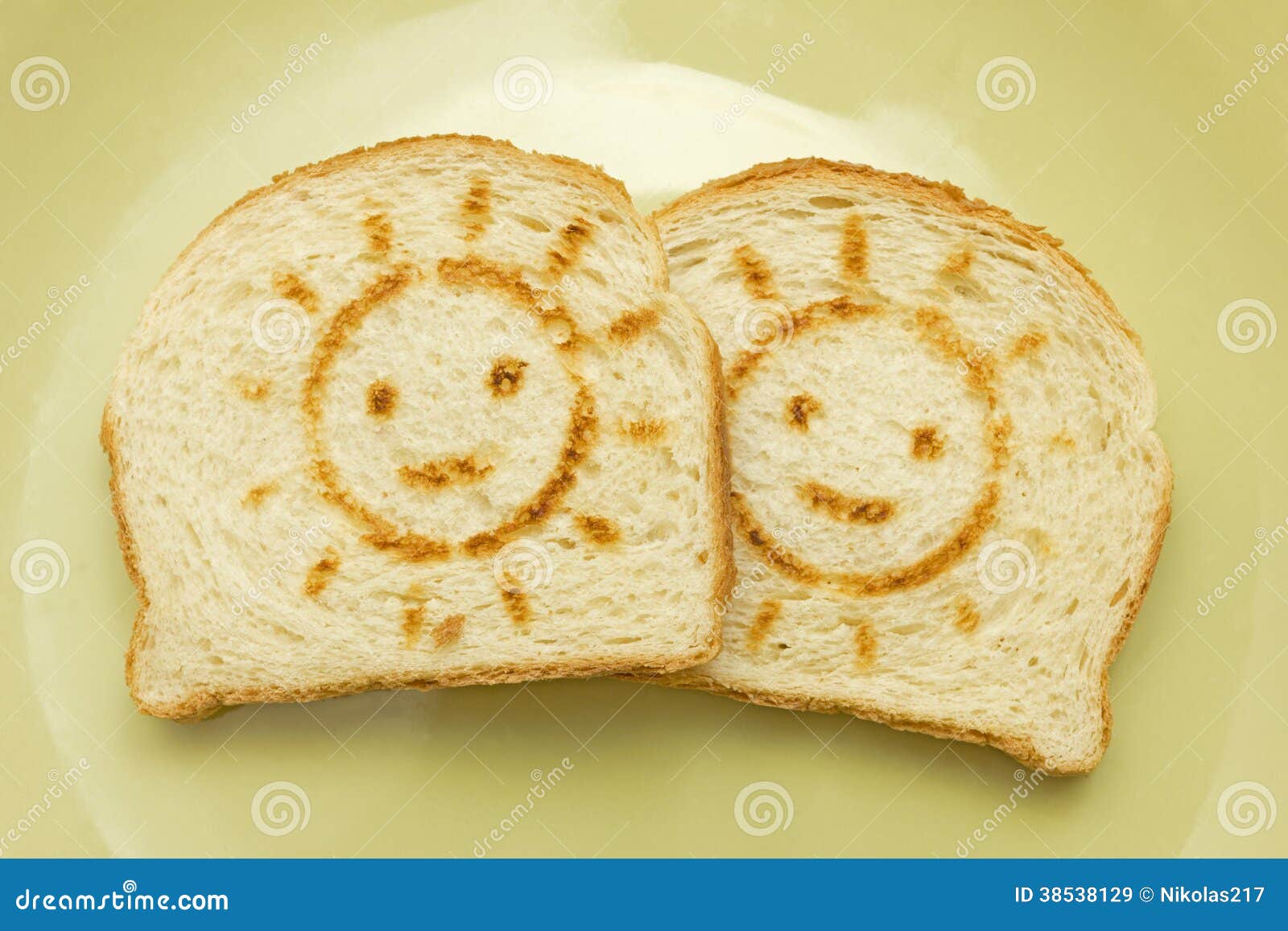 Two slices of bread stock image. Image of cereal, meal - 38538129