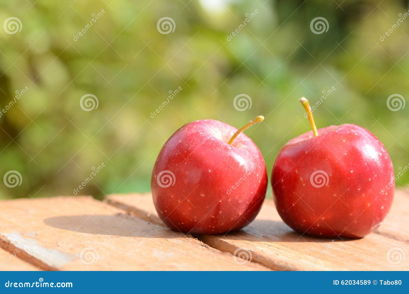 Big And Small Apples. Royalty-Free Stock Photography | CartoonDealer ...