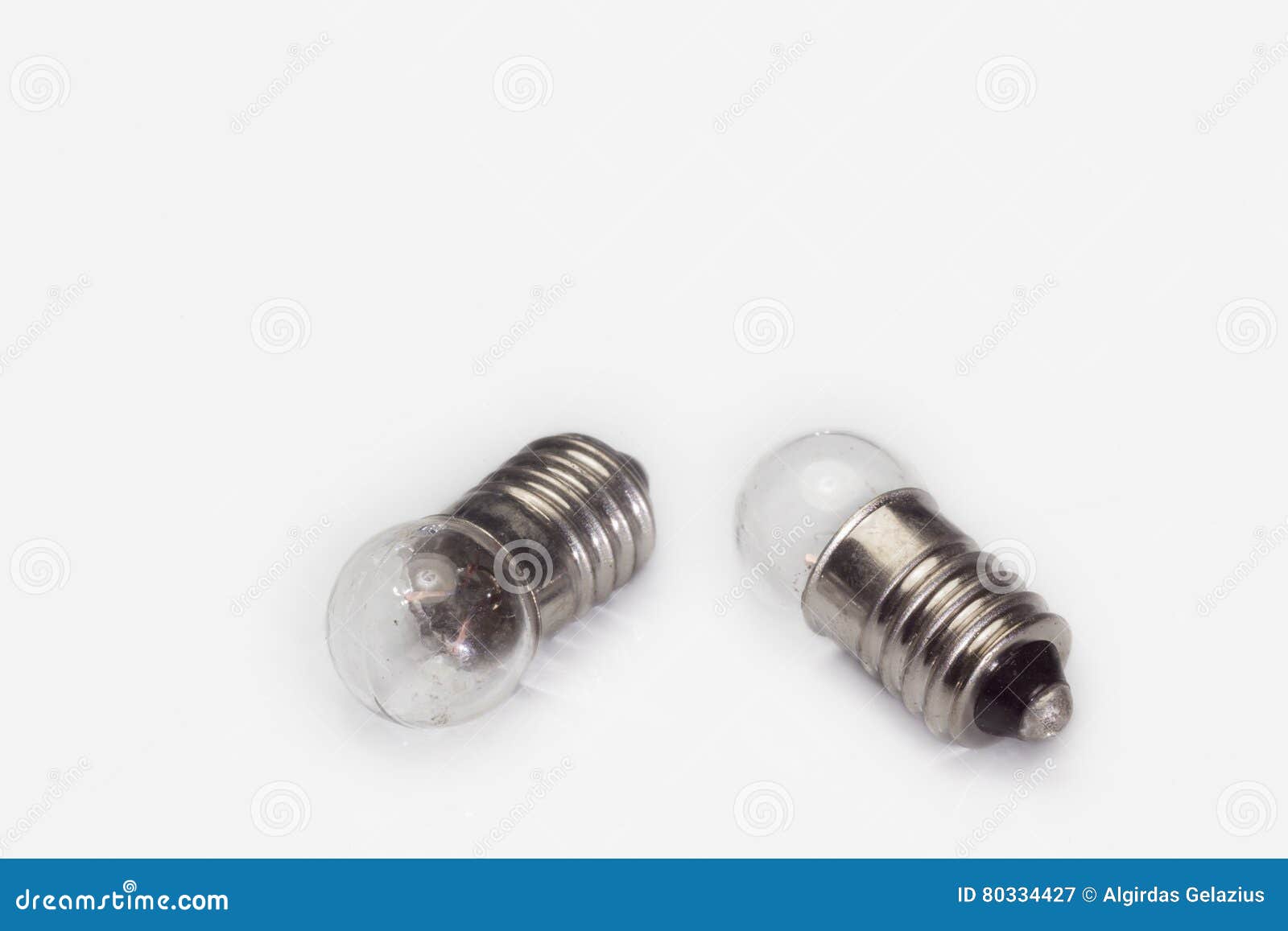 Two small light bulbs stock image. Image of bright, spiral - 80334427