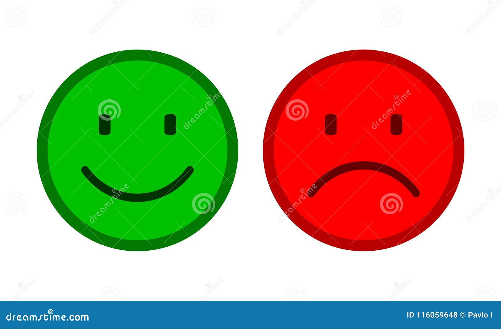Two smilies - stock vector stock vector. Illustration of kind - 116059648