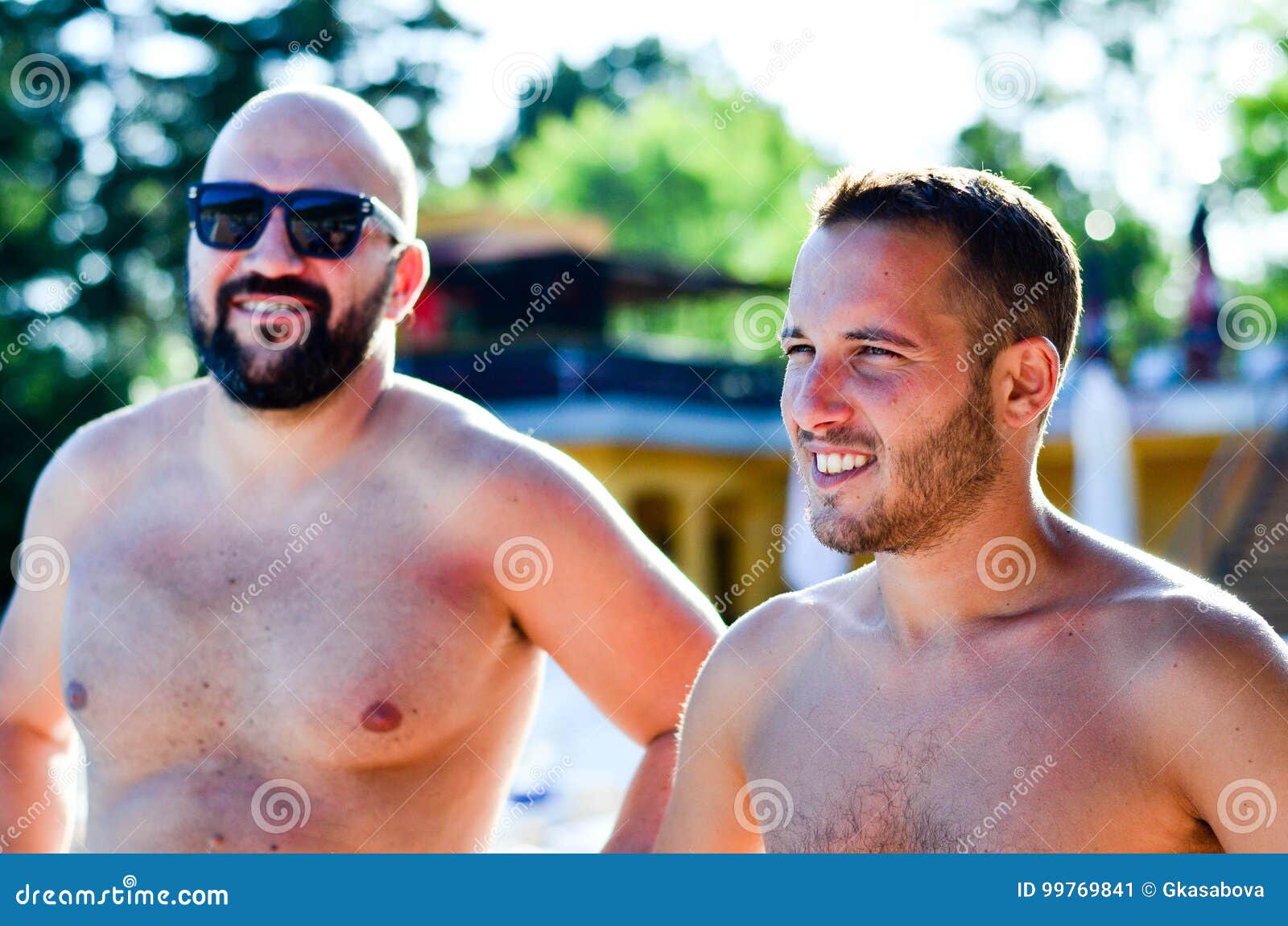 Friends on pool stock image. Image of male, glamour, blue - 99769841