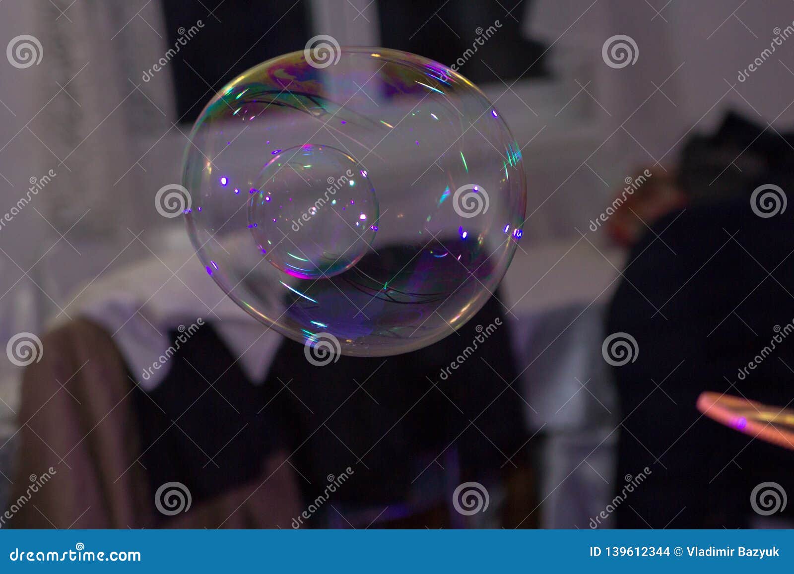 Two Soap Bubbles Joined,united Two Soap Bubbles, Games with Soap ...