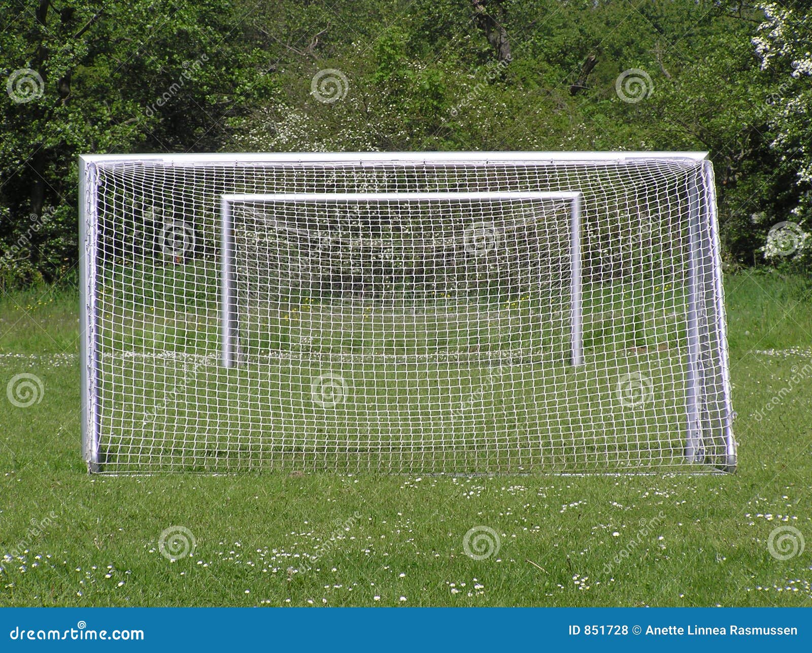 Two soccer goals stock photo. Image of nature, conceptual - 851728