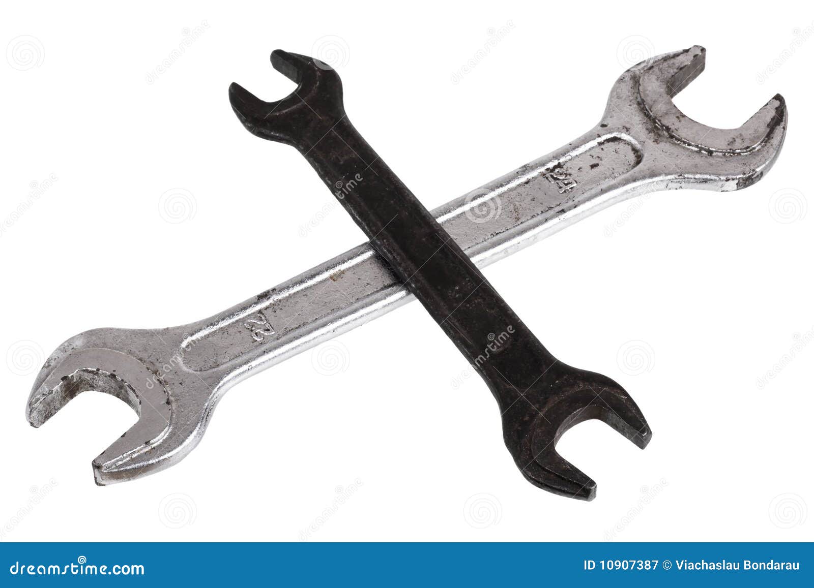Crossed Spanners Royalty-Free Stock Photo | CartoonDealer.com #123417