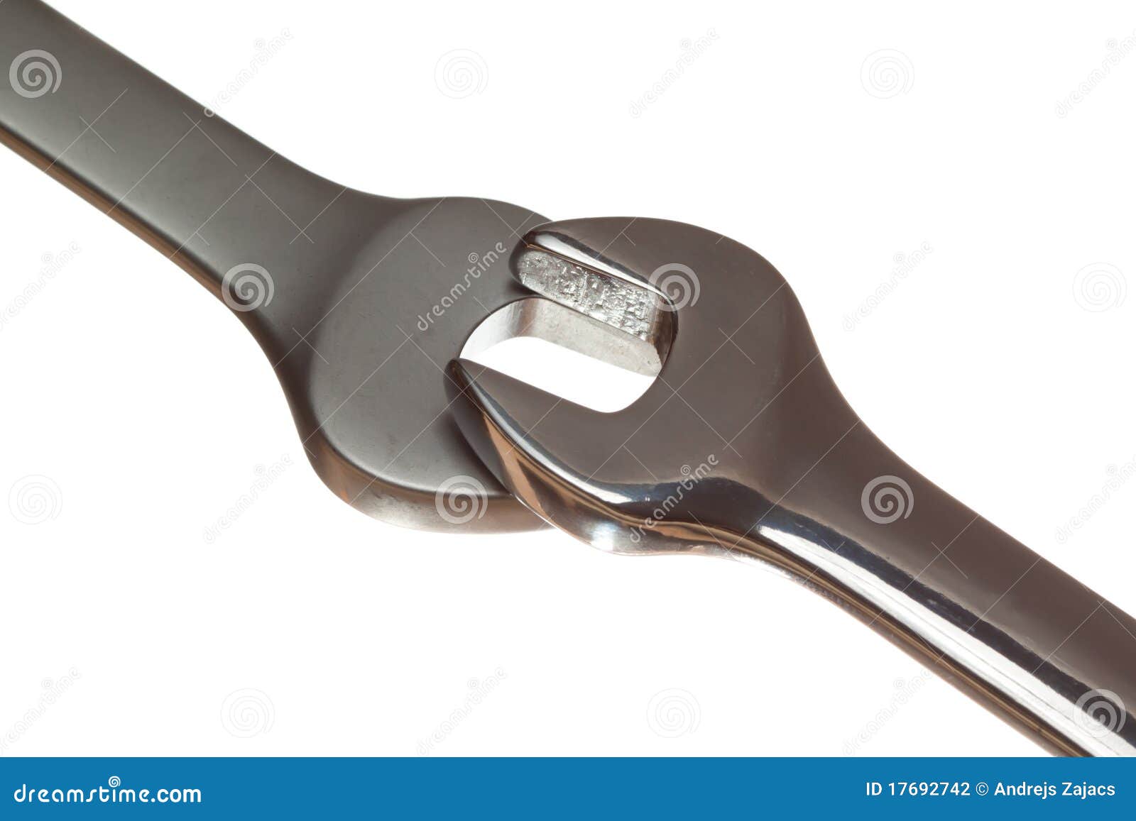 Two spanners or wrenches stock photo. Image of white - 17692742