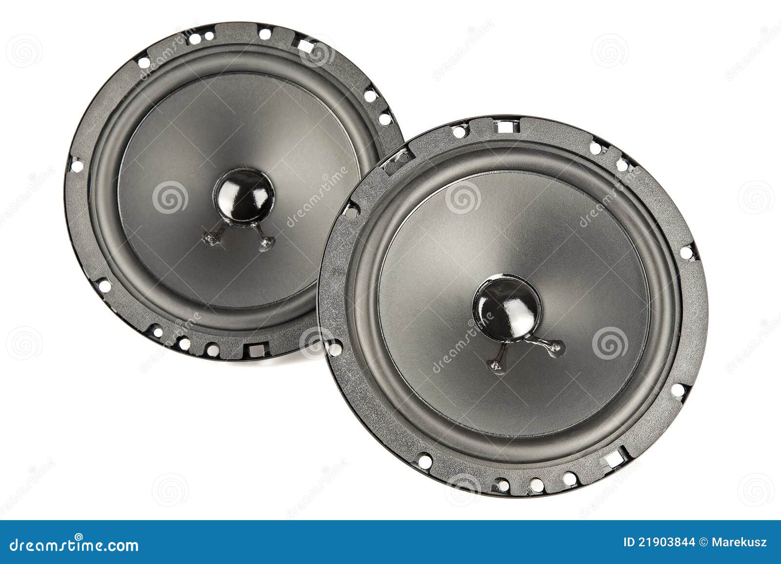 Two speakers stock photo. Image of frequency, analog - 21903844