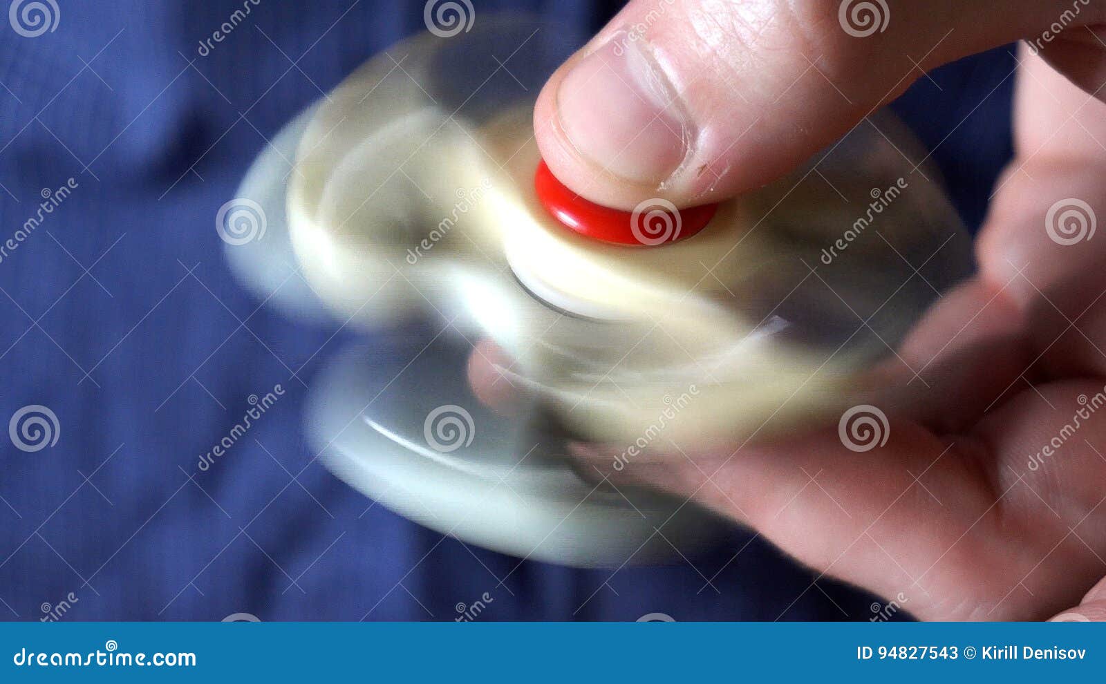 Two Spinner Spinning in the Hand of a Young Man Stock Video - Video of ...