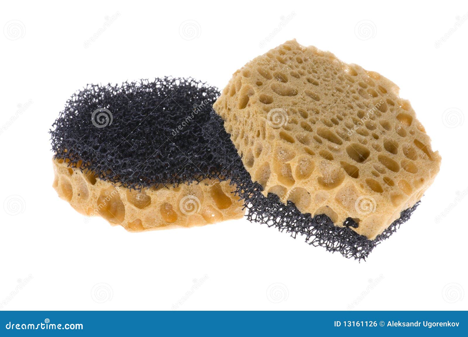 Two sponge on white stock photo. Image of wash, sponge - 13161126