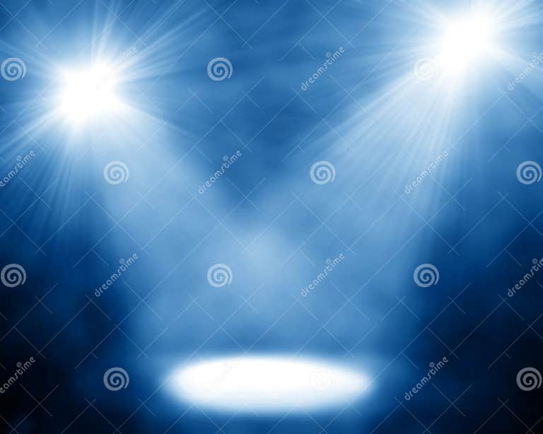 Two spotlights stock image. Image of monotone, glowing - 24761791