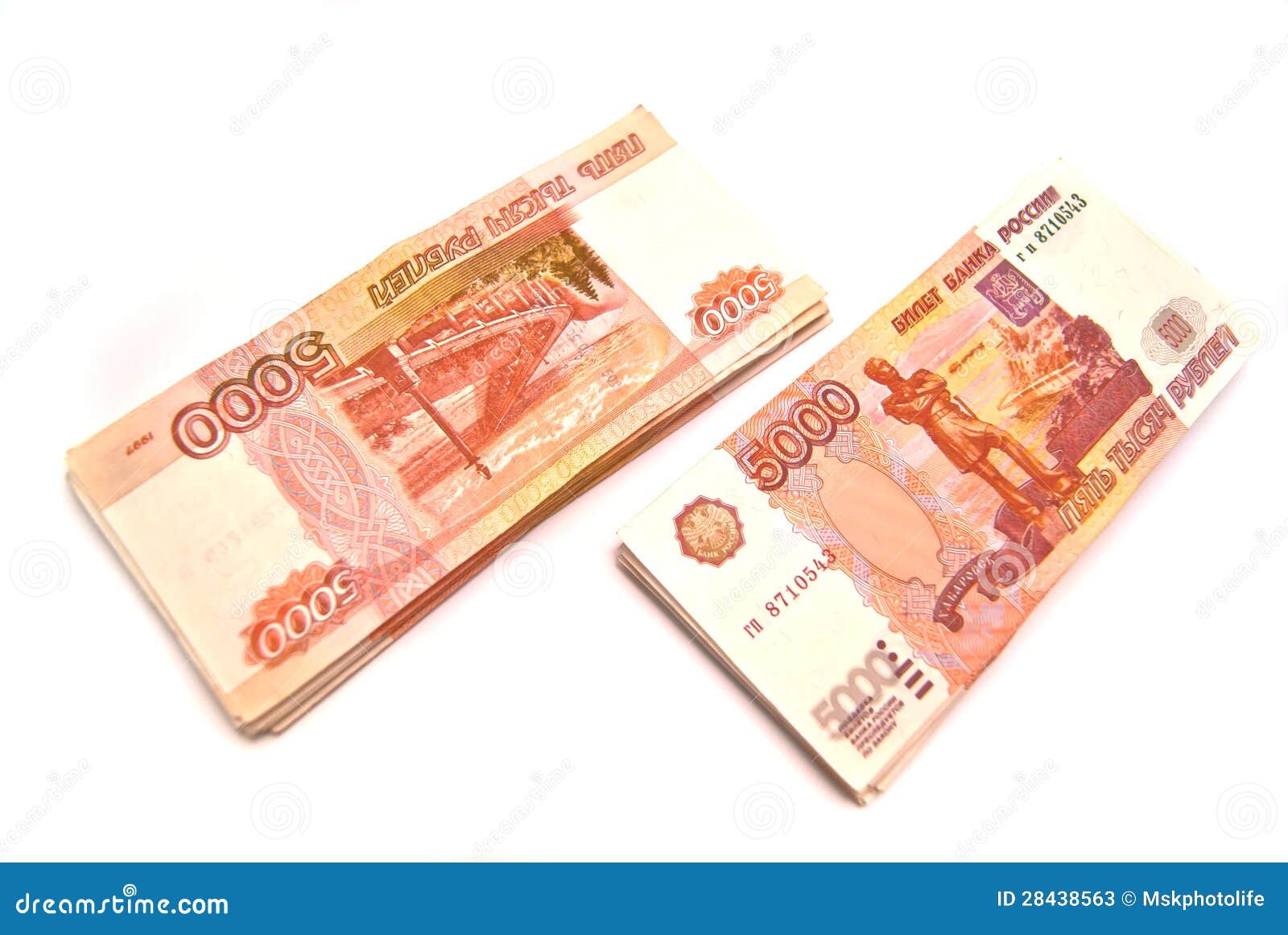 Two stack of banknotes stock image. Image of background - 28438563