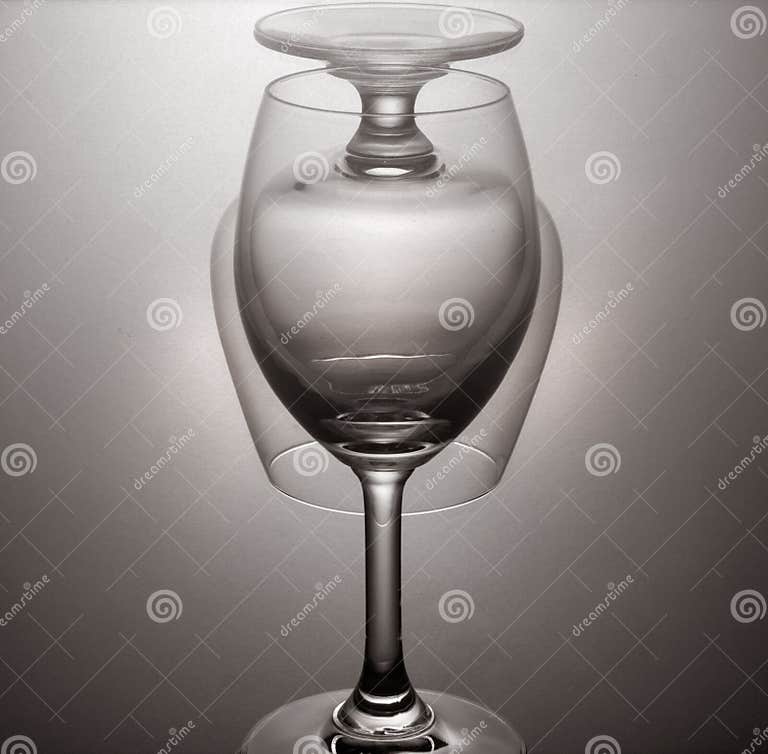 Two stacked glass vertical stock photo. Image of glass - 22975090