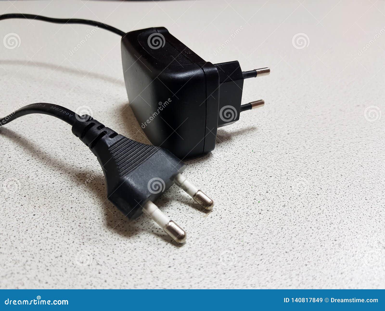 Two Standard Telephone Plugs Stock Image - Image of cord, lifestyle ...